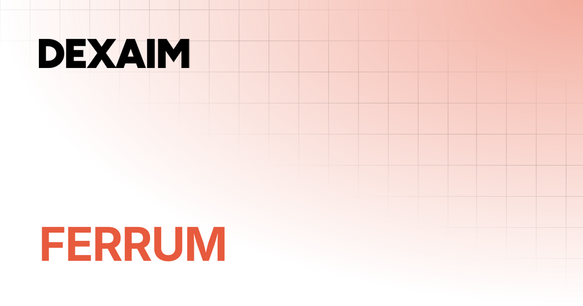 FERRUM | Documentation