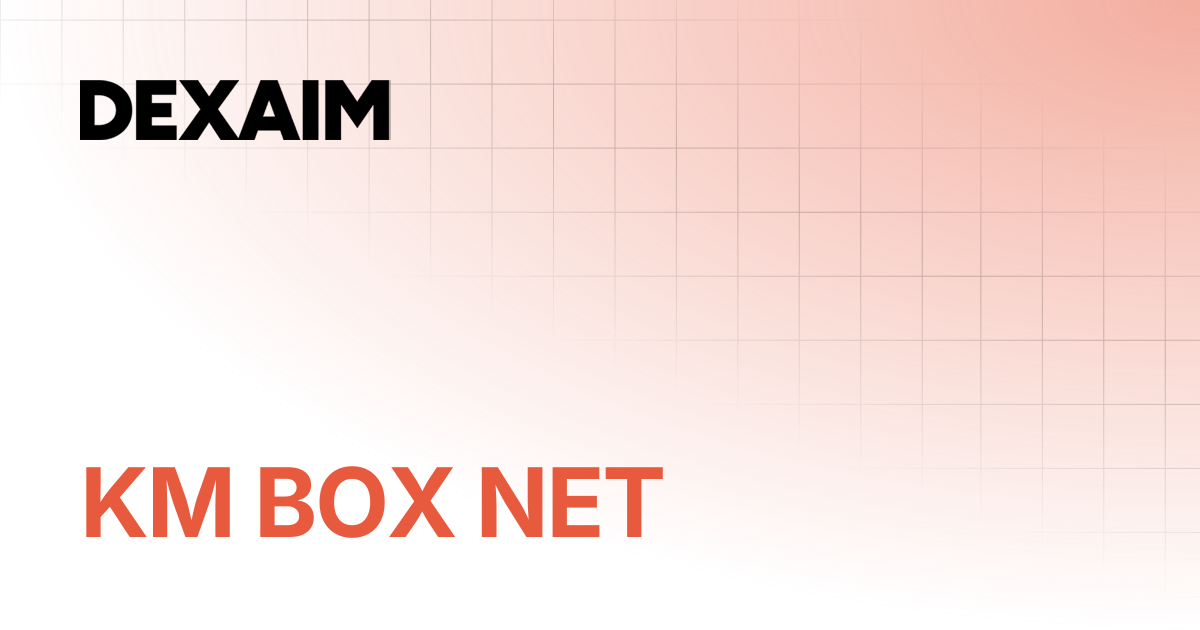 KM BOX NET | Documentation